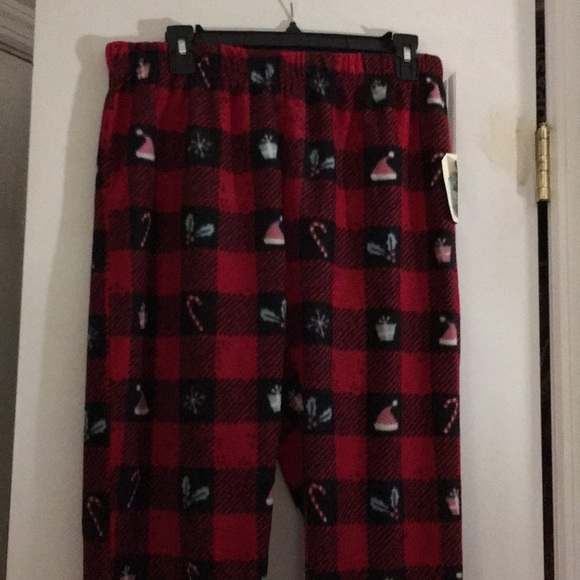 Intimates & Sleepwear | Nite Nite Red Plaid Christmas Pj Pants | Poshmark